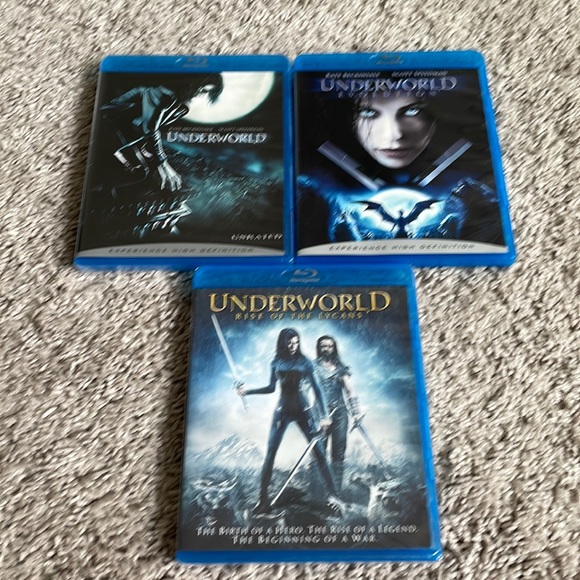 Media | 3 Underworld Movies On Bluray | Poshmark